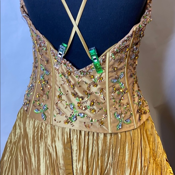 Party Time Formals | Dresses | Gold Gown | Poshmark